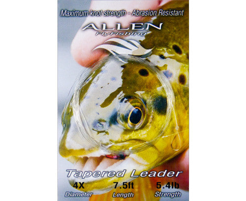 Tapered All-Purpose Leader – Allen Fly Fishing